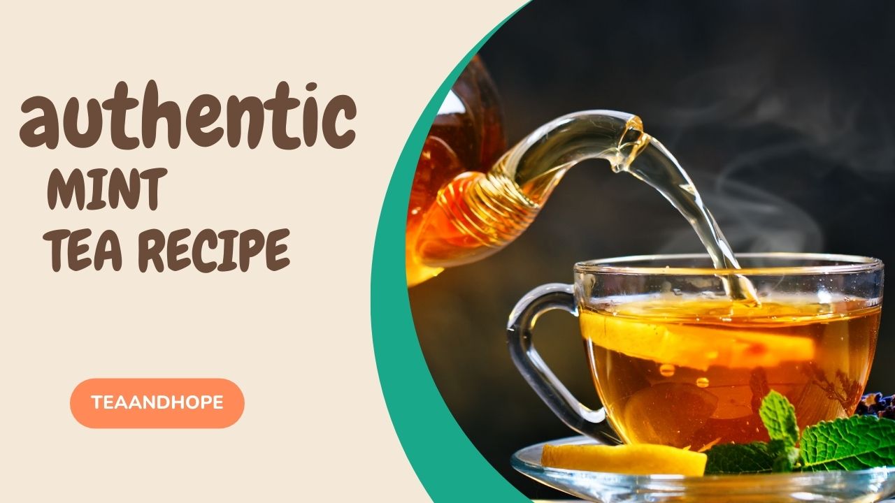 Authentic Mint Tea Recipe (Pudina Chai Recipe) Fresh & Aromatic